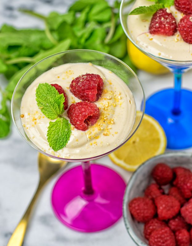 Lemon Cheesecake Mousse - Contentedness Cooking