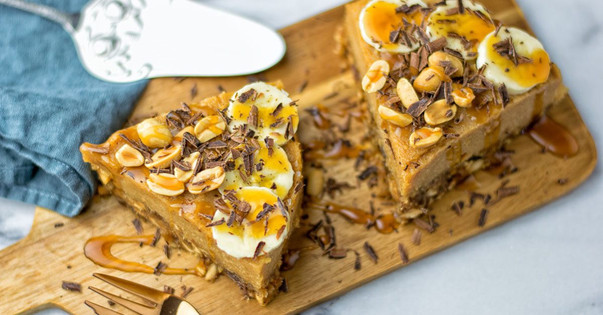 Chunky Monkey Banana Cream Pie - Contentedness Cooking