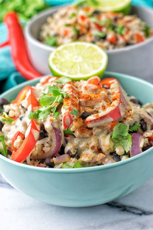 Healthy Mexican Cheese Rice - Contentedness Cooking