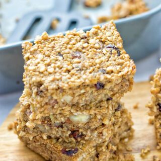 Trail Mix Breakfast Bars - Contentedness Cooking