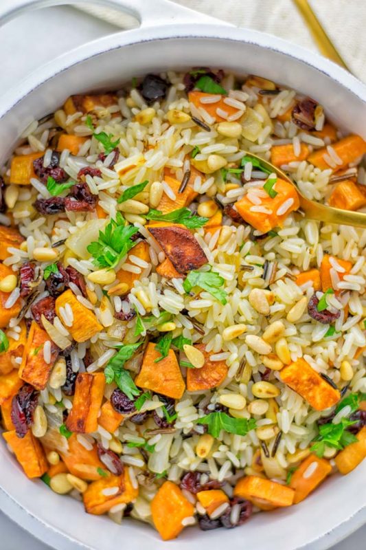 Wild Rice Pilaf [one pot, 25 minutes] - Contentedness Cooking