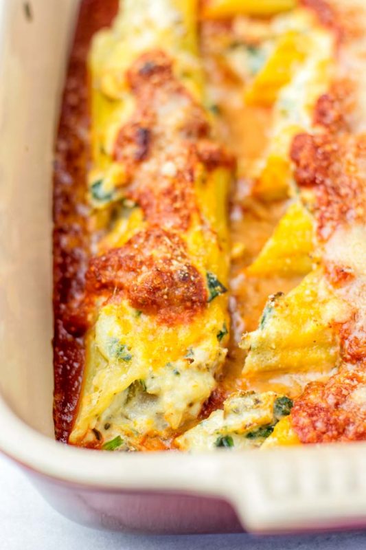 Manicotti Recipe [vegan] - Contentedness Cooking