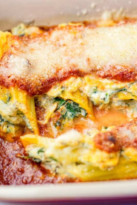 Manicotti Recipe [vegan] - Contentedness Cooking