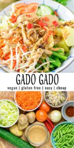Gado Gado [vegan, budget friendly] - Contentedness Cooking