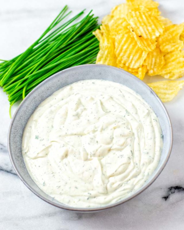 Ranch Dip [vegan, easy] - Contentedness Cooking