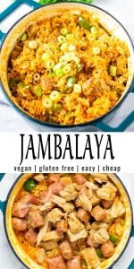 Jambalaya Rice [vegan, easy] - Contentedness Cooking