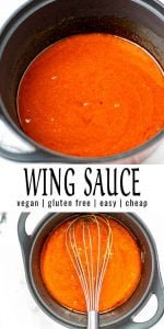 Wing Sauce [vegan, 5 minutes] - Contentedness Cooking
