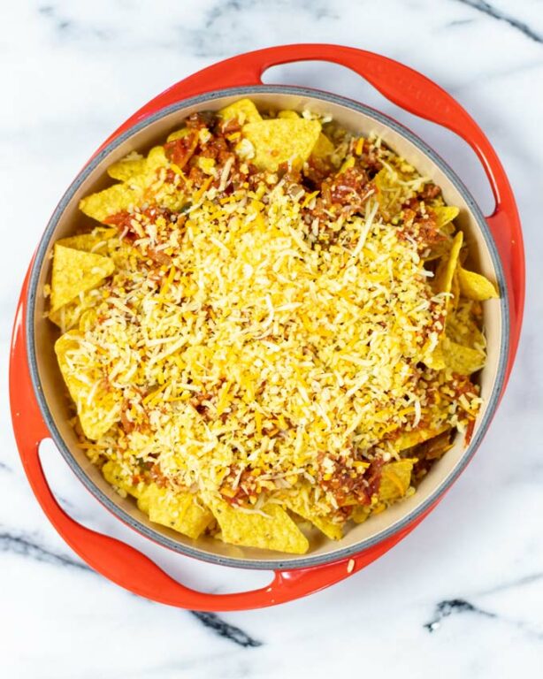 Chilaquiles [vegetarian, vegan] - Contentedness Cooking