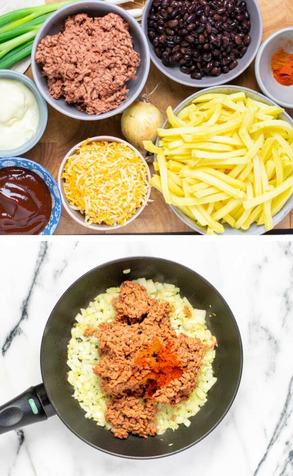 French Tacos [vegetarian] - Contentedness Cooking