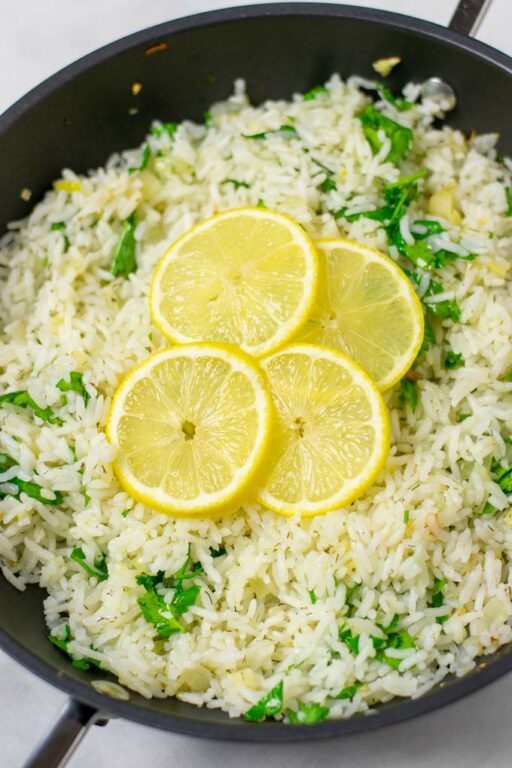 Lemon Rice - Contentedness Cooking