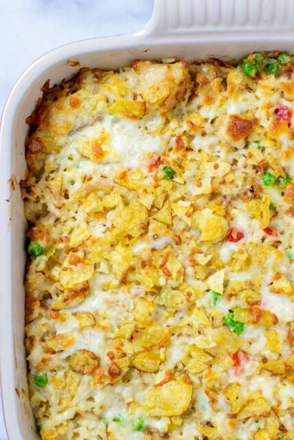 Chicken and Rice Casserole - Contentedness Cooking