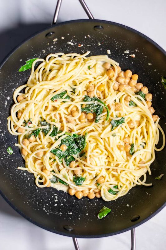 Chickpea Pasta - Contentedness Cooking