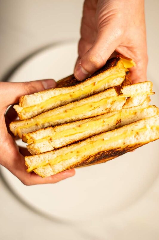 Grilled Cheese Sandwich - Contentedness Cooking