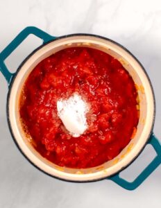 Best Southern Stewed Tomatoes Recipe - Contentedness Cooking