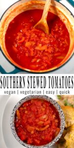 Best Southern Stewed Tomatoes Recipe - Contentedness Cooking
