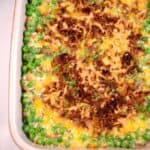 Easy Sweet Pea Casserole Recipe [best green peas] - Contentedness Cooking