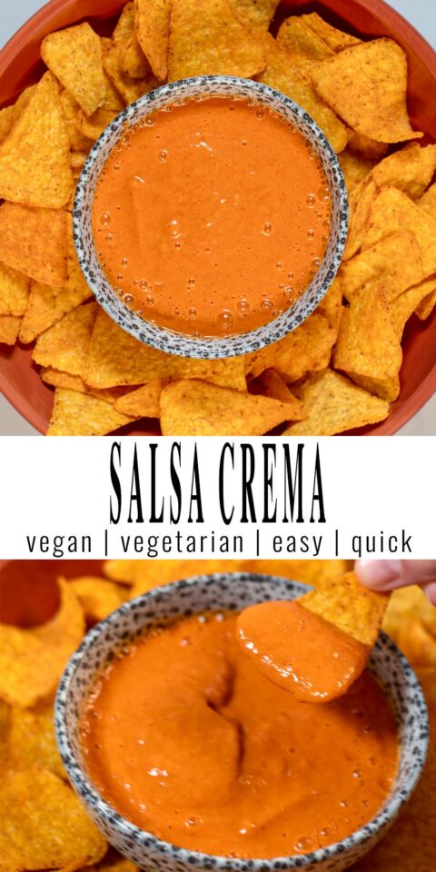 Easy Salsa Crema Recipe with Chipotle Peppers - Contentedness Cooking