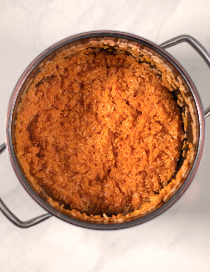 Arroz Imperial (Cuban rice) - Contentedness Cooking