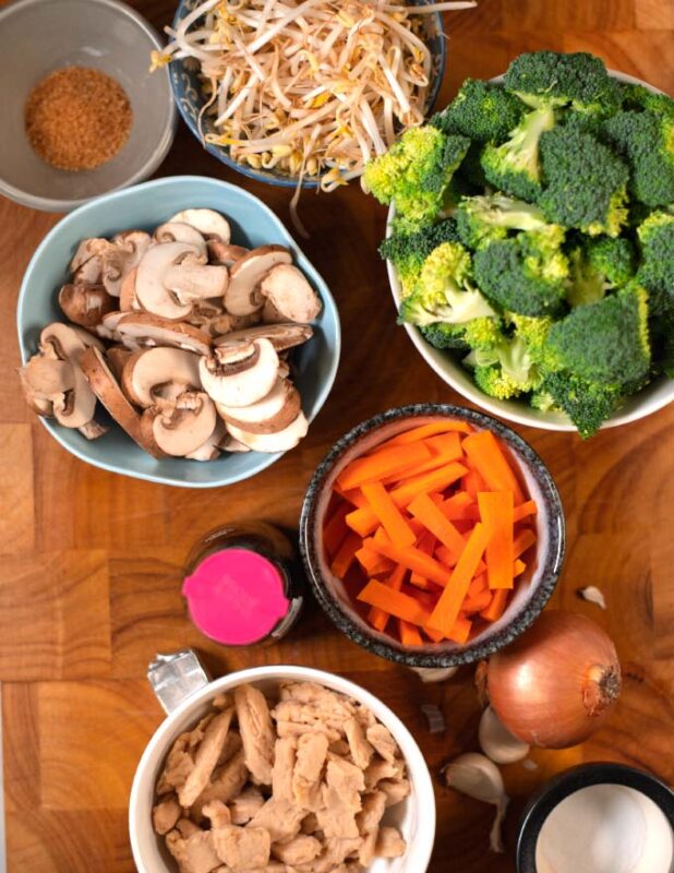 Simple Chinese Chop Suey - Contentedness Cooking