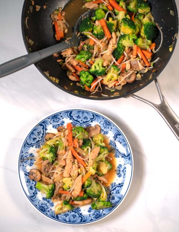 Simple Chinese Chop Suey - Contentedness Cooking
