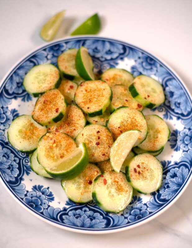 Simple Mexican Cucumber Recipe - Contentedness Cooking