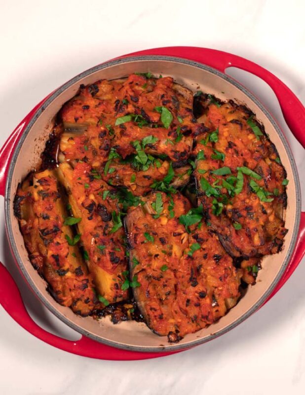 Easy Imam Bayildi - Contentedness Cooking