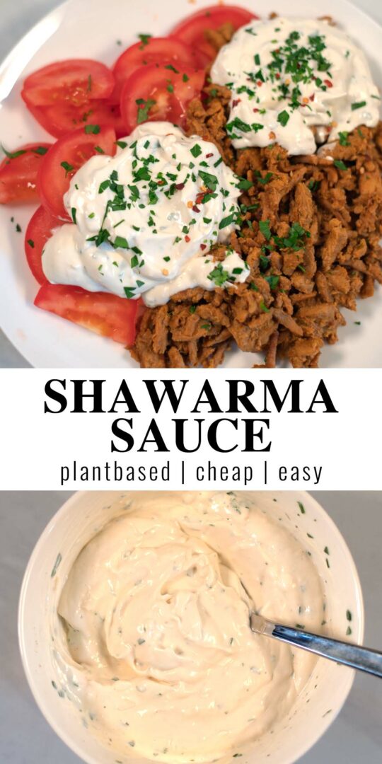 Shawarma Sauce - Contentedness Cooking
