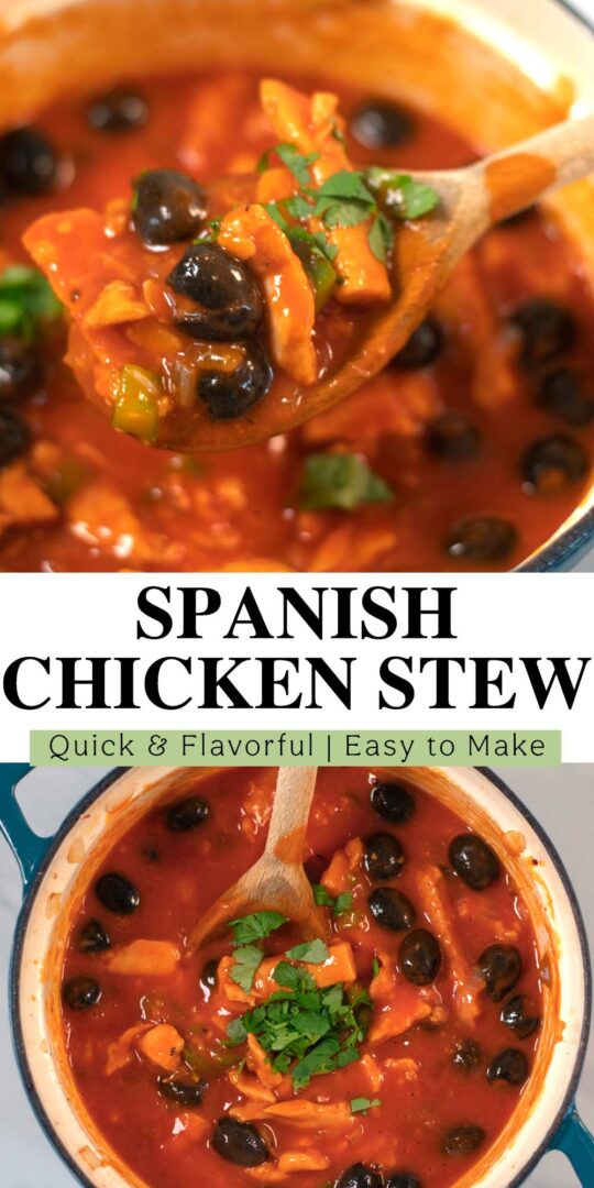 Spanish Chicken Stew Recipe - Contentedness Cooking
