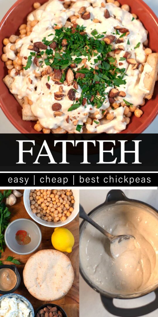 Fatteh Recipe – Authentic Middle Eastern Chickpea and Pita Bowl ...
