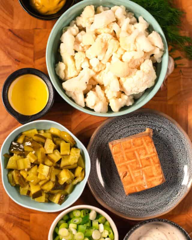Cauliflower Potato Salad (No Potatoes, Oven Roasted, 30 Minutes ...
